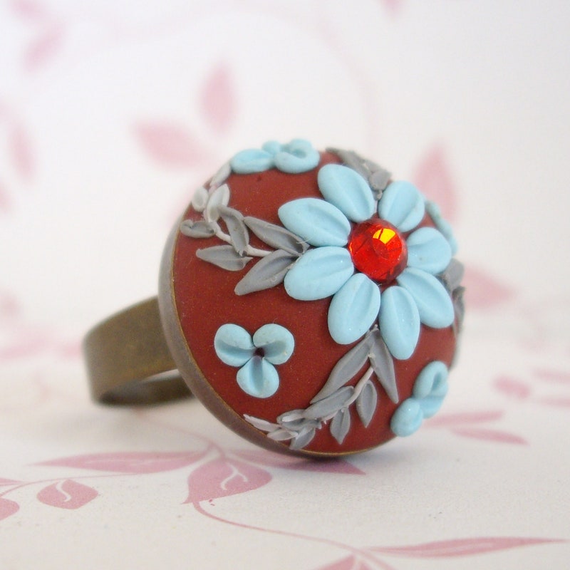 Clay Ring - Etsy