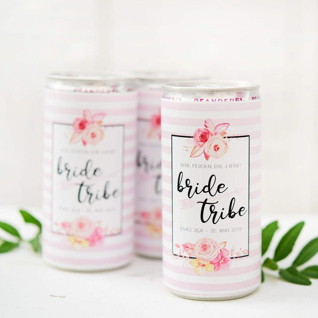 JGA Beverage Can Banderole Boho Style - Etsy UK