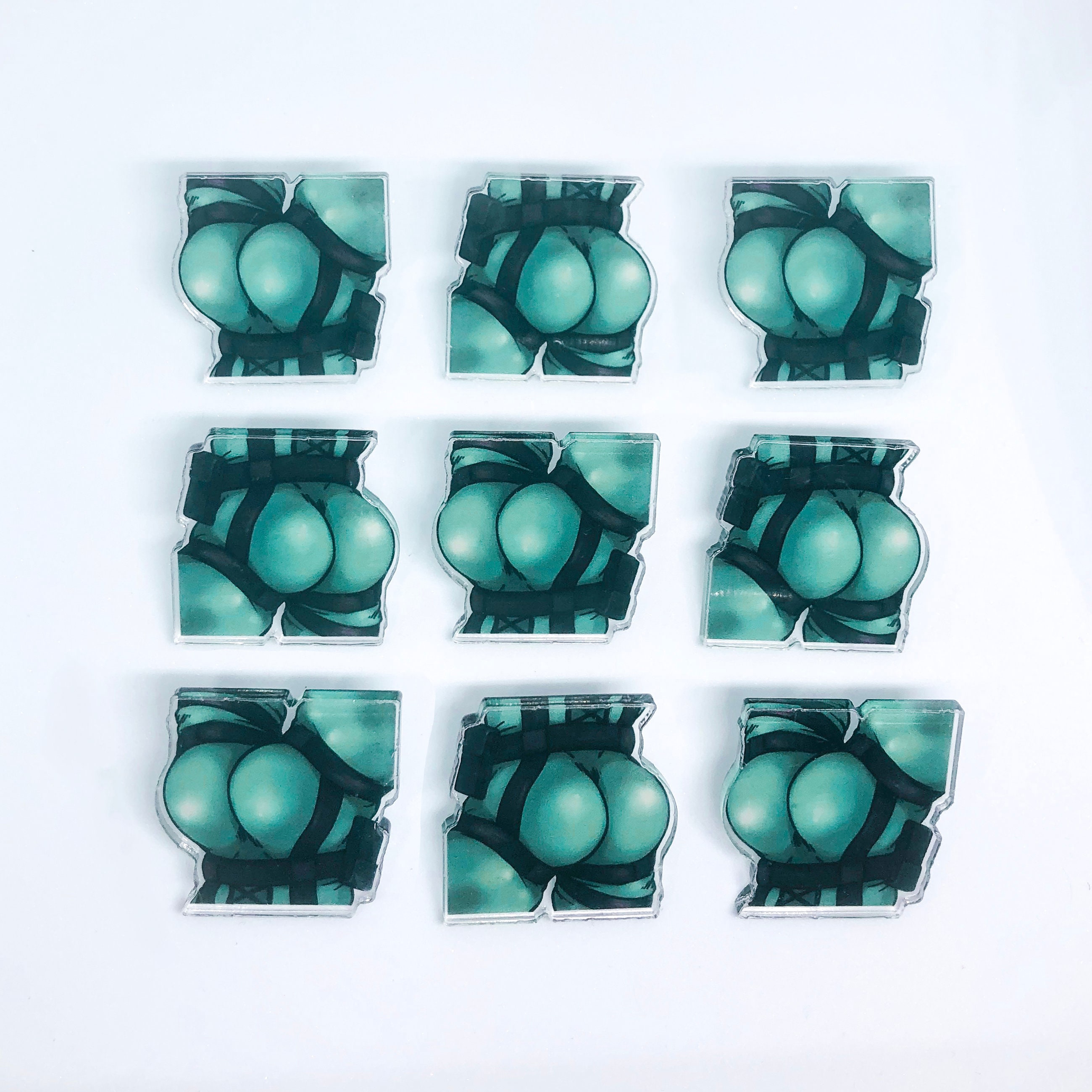 Solid Snake Dummy THICC Booty Pin | Etsy Australia