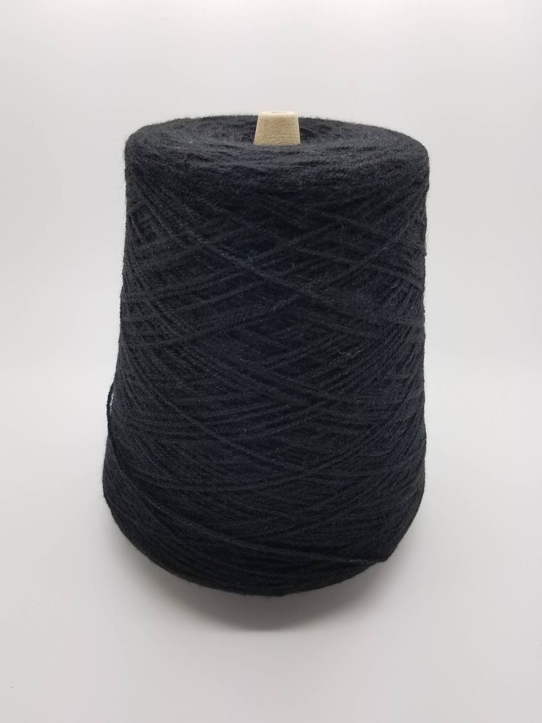 Black T1299 Tamm Yarn, 3 PLY Astracryl, Fingerling Weight, Acrylic ...
