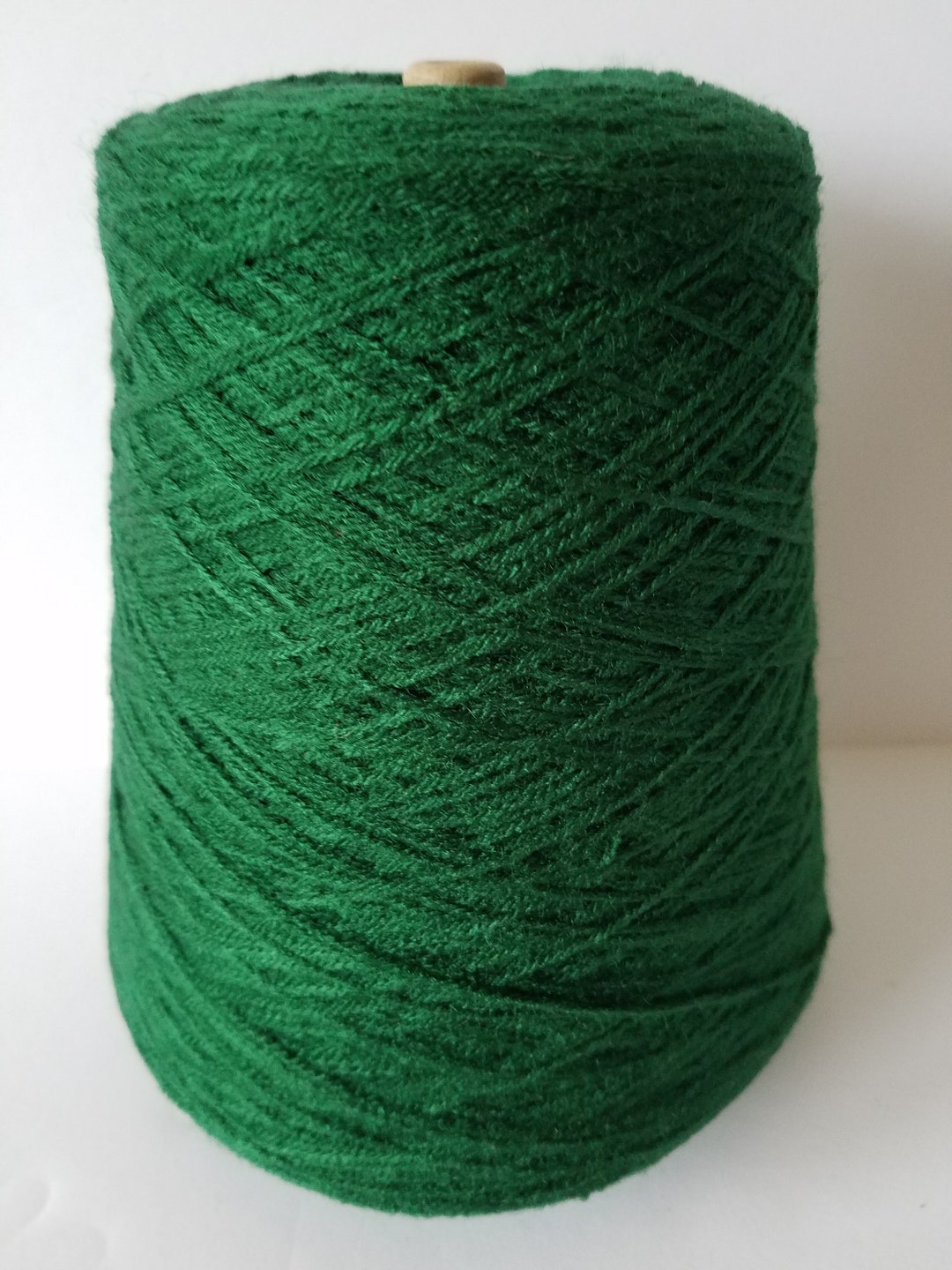Hunter Green T1288 Tamm Yarn, 3 PLY Astracryl, Fingerling Weight ...