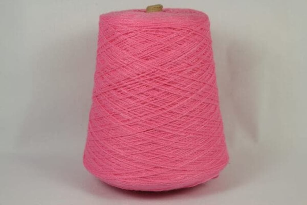 Medium Pink T1234 Tamm Yarn, 3 PLY Astracryl, Fingerling Weight ...
