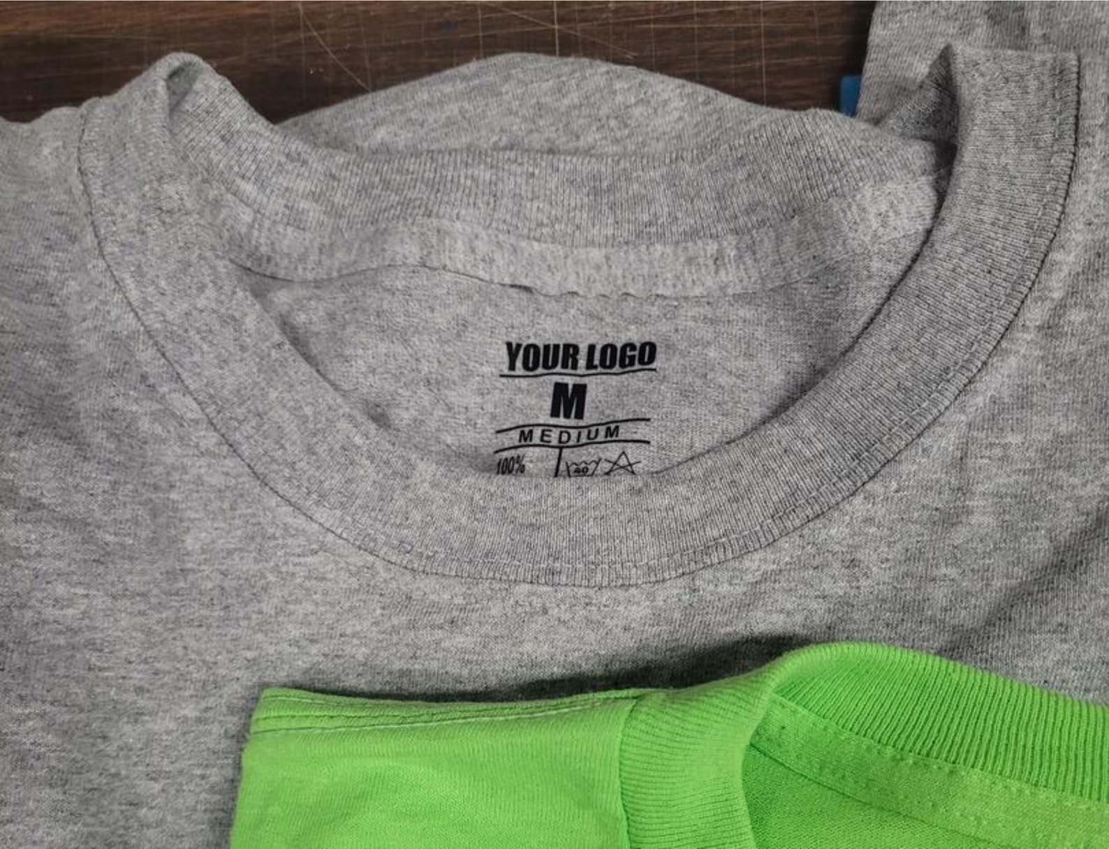 Custom DTF Tagless Clothing Labels: Iron-on Neck Transfers - Etsy
