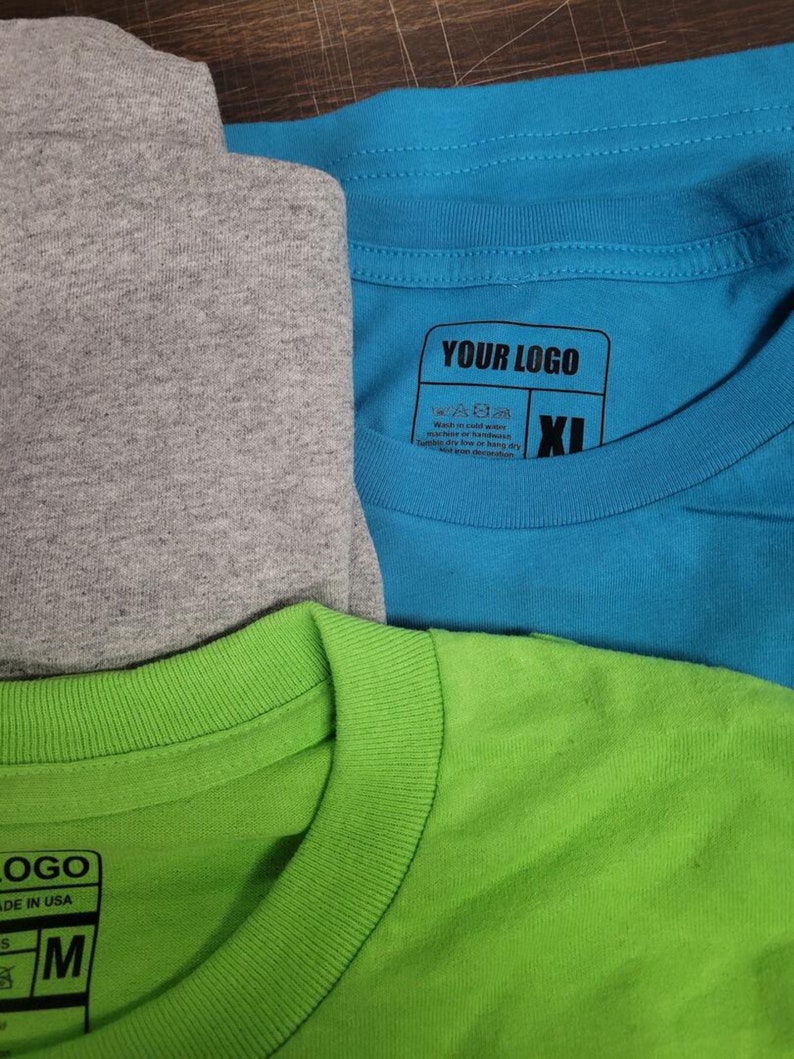 5 Editable Neck Label Templates, No Canva Needed Digital Download Post ...