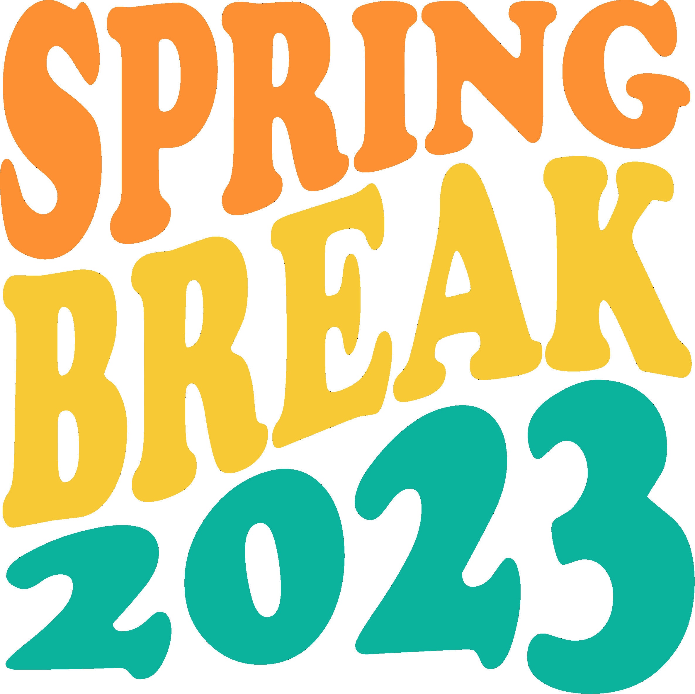 Spring Break DTF Transfer Ready to Print Spring Break Style - Etsy