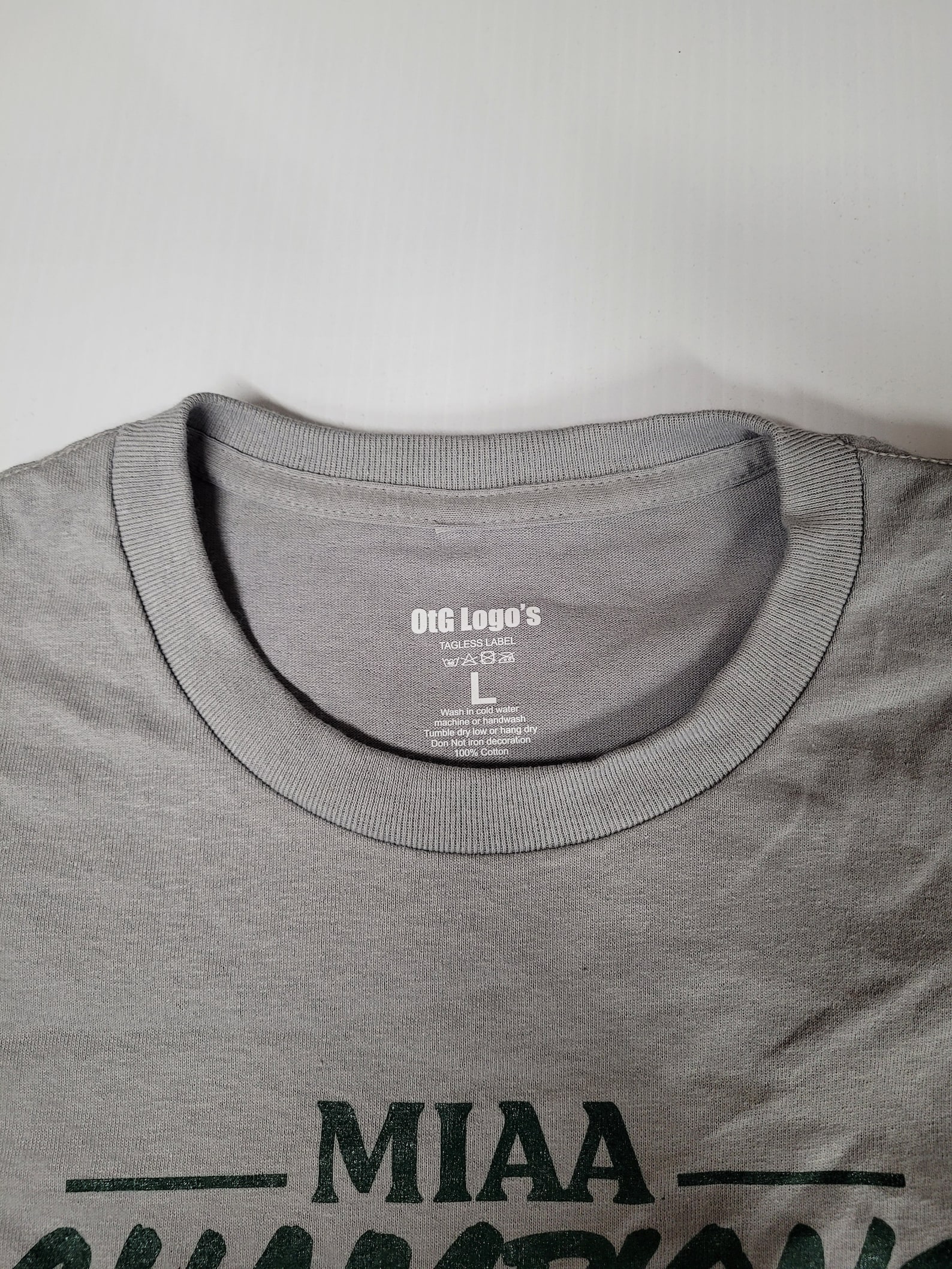 Custom DTF Tagless Clothing Labels: Iron-on Neck Transfers - Etsy