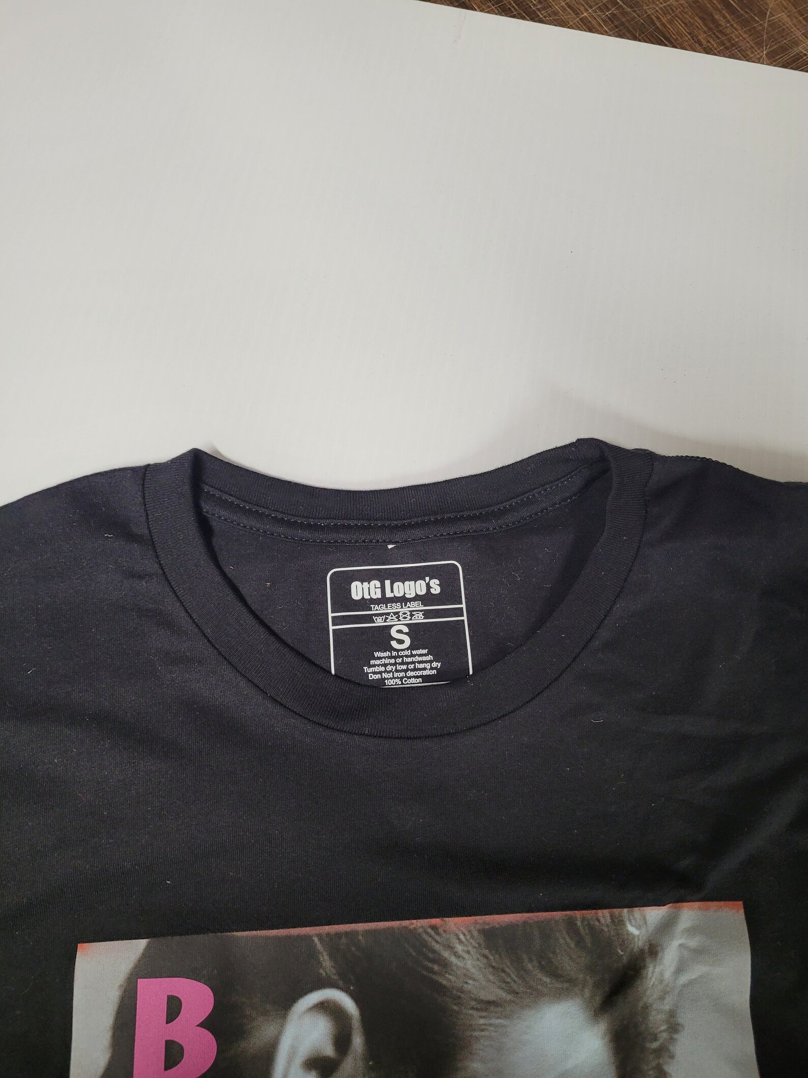 DTF Tagless Clothing Labels, Tagless Labels, Iron on Printed Labels ...