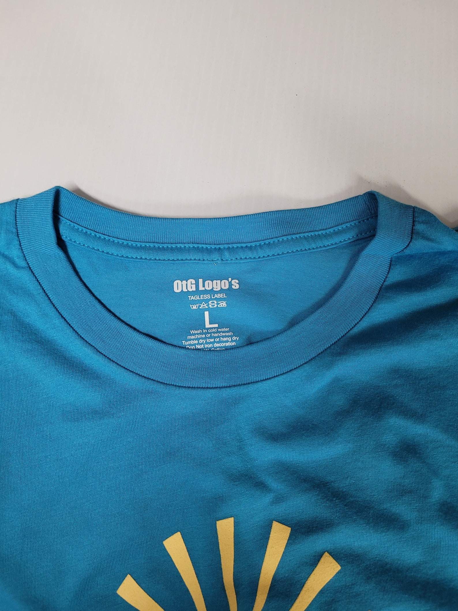 DTF Tagless Clothing Labels, Tagless Labels, Iron on Printed Labels ...