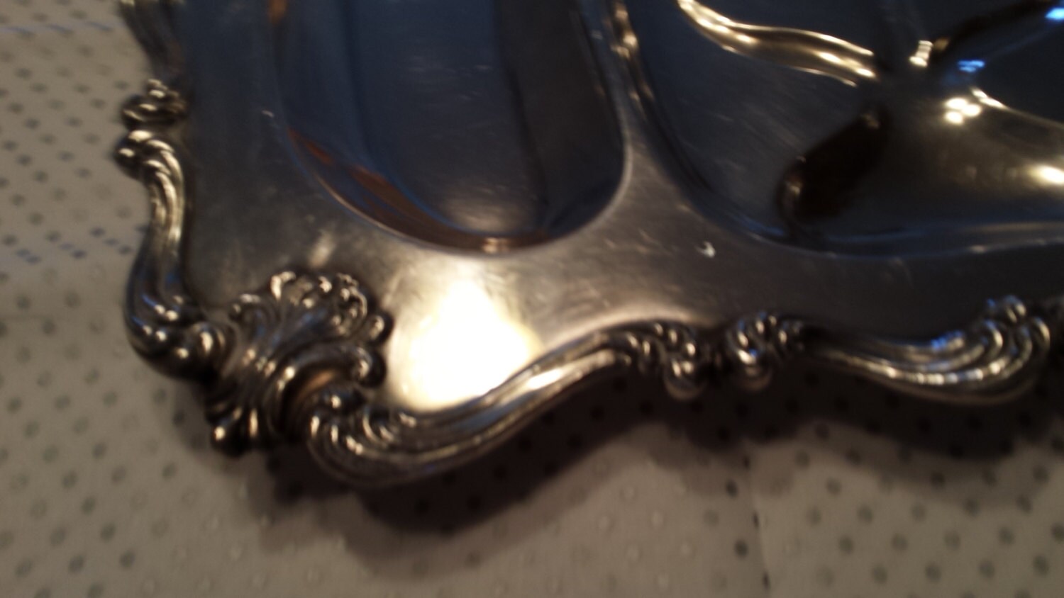 Sale--gorgeous Meriden Wedding Silverplate @victorian@@@ Ornate Meat ...