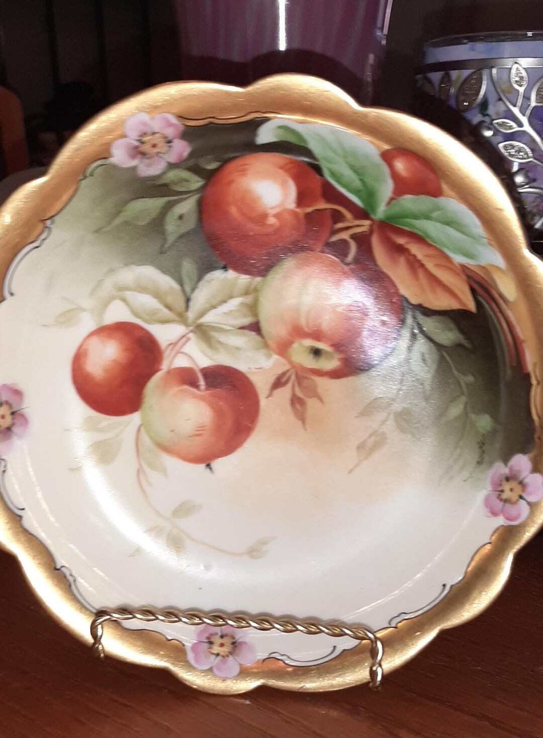 OLD Pickard China * Limoges** Art Nouveau Cabinet Bowl -handpainted ...