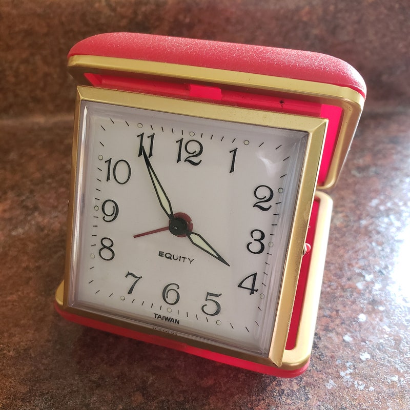 Vintage Travel Clock - Etsy