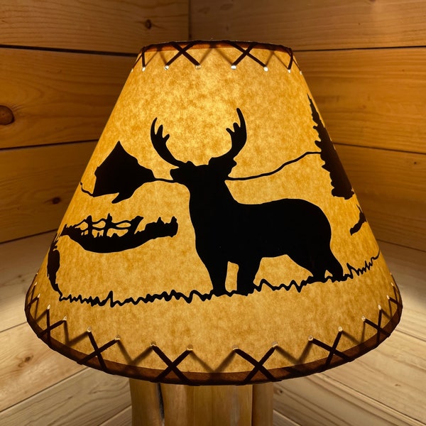 Deer Lamp Shade - Etsy