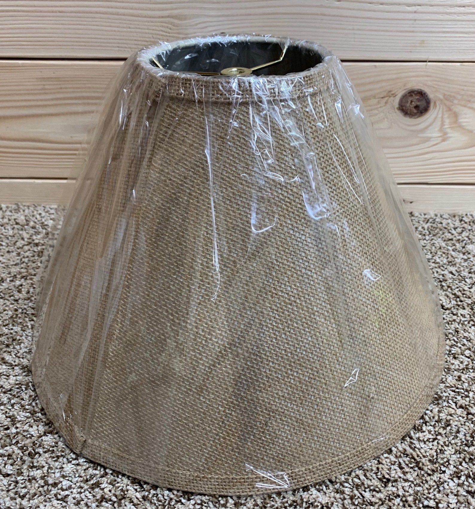 Rustic Burlap Lamp Shade 14 | Etsy