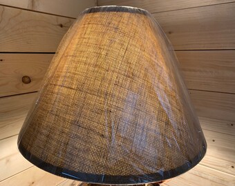 Burlap Lamp Shade - Etsy