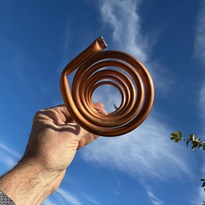 Electro Culture Copper Coil Antenna for Garden - Etsy