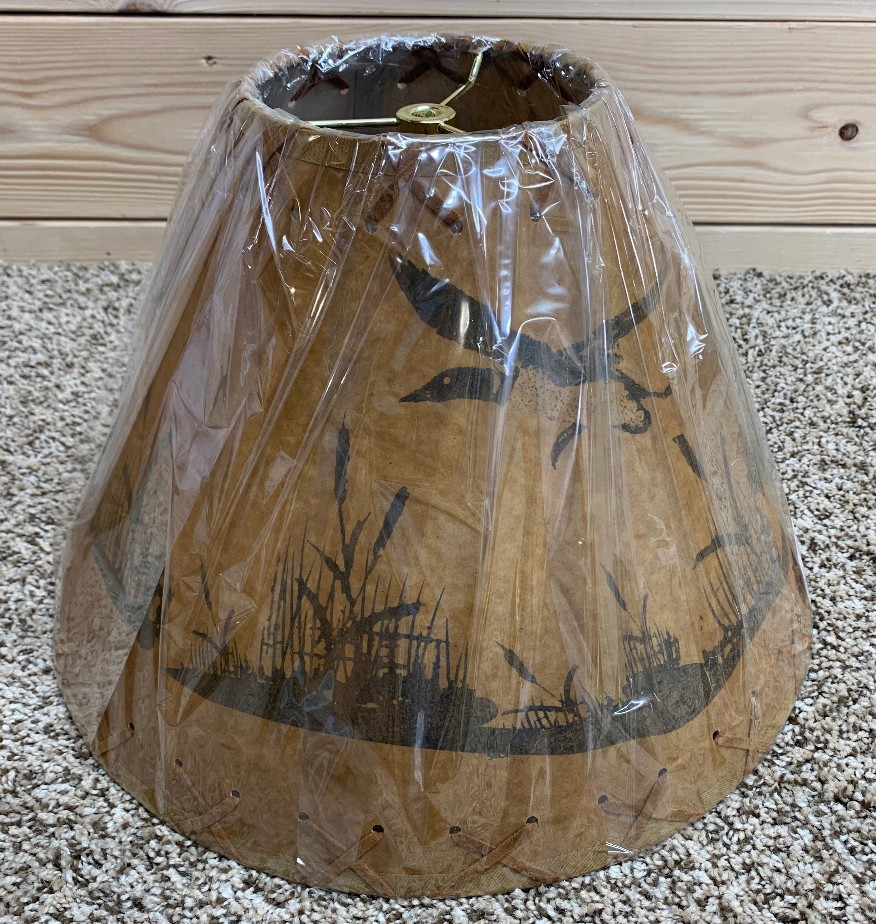 Rustic Flying Loon Scene Lamp Shade 14 | Etsy