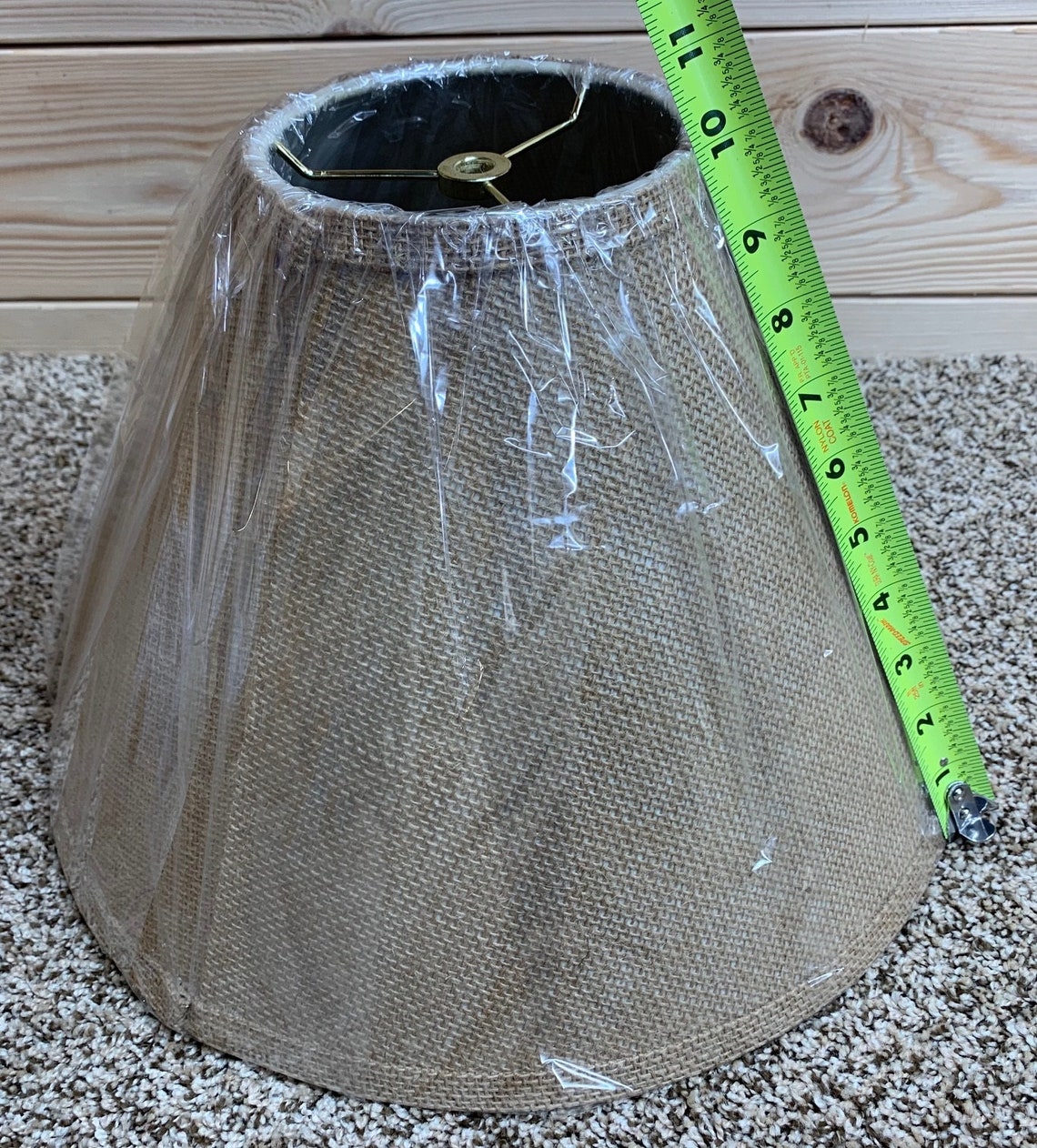 Rustic Burlap Lamp Shade 14 | Etsy