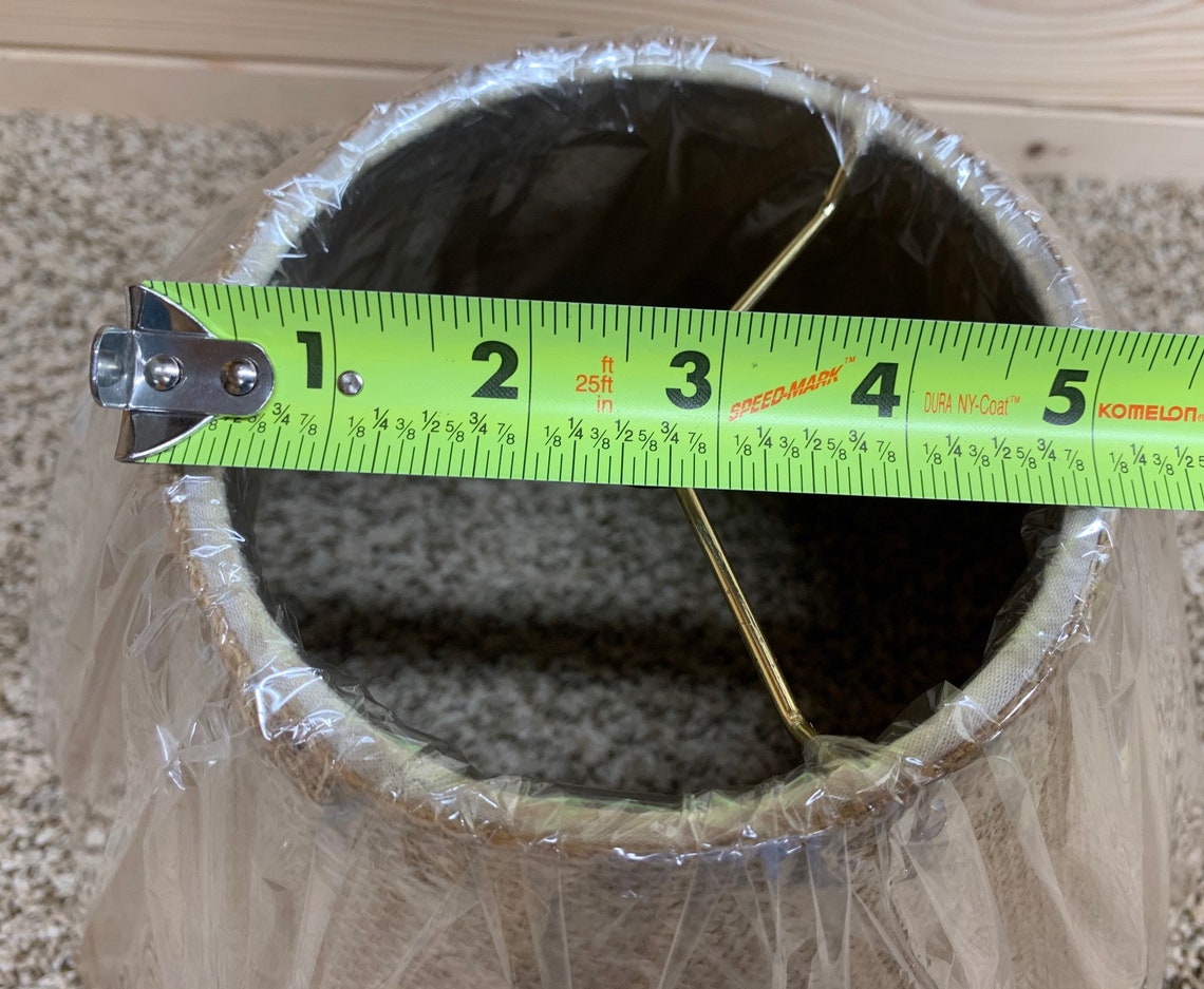 Rustic Burlap Lamp Shade 14 | Etsy