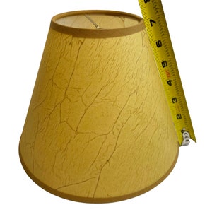 Rustic Crackled Oiled Kraft Paper Clip-on Lamp Shade NO LACE 9 - Etsy