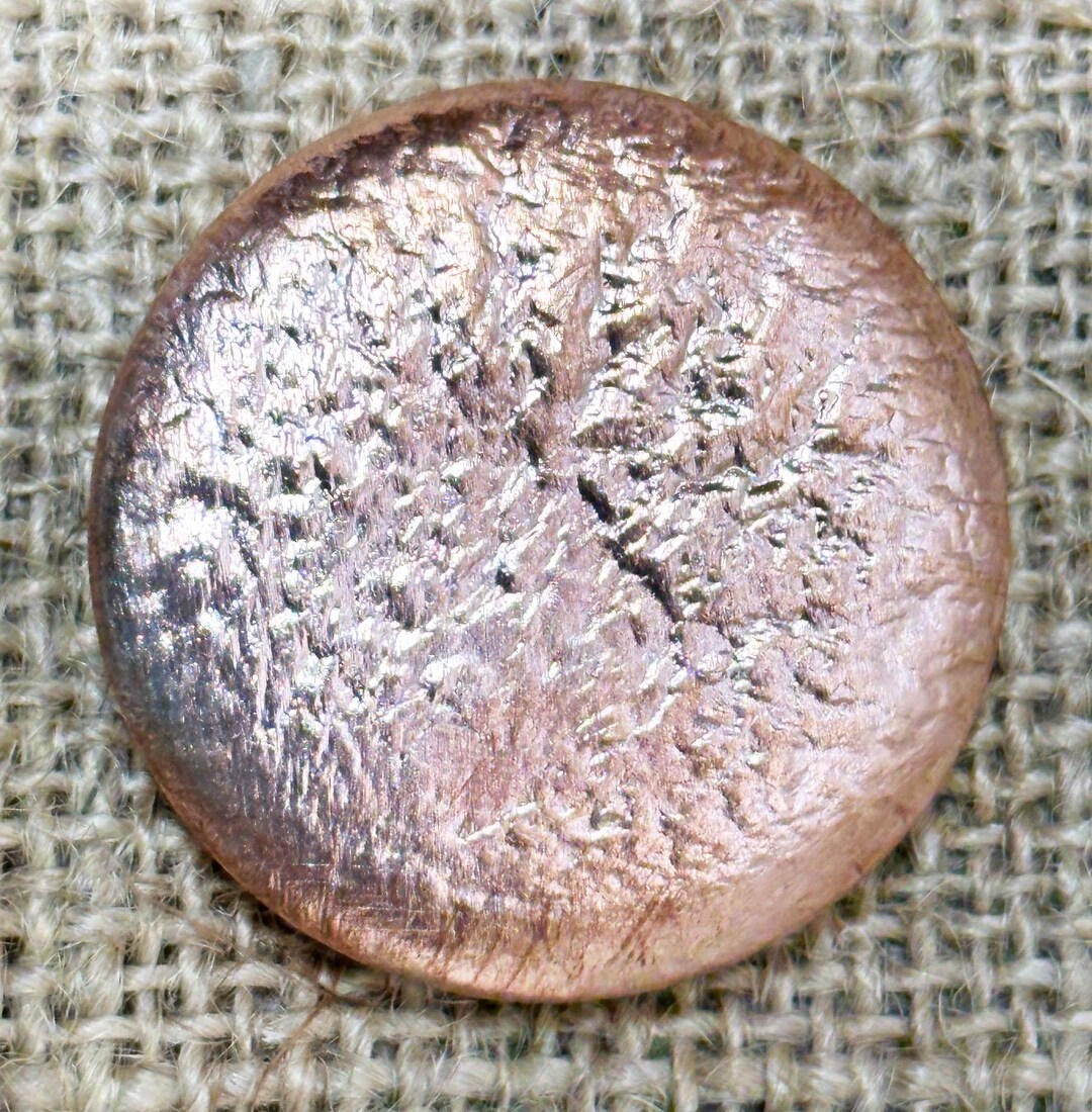 1 (one) Hand Poured Copper .999 Round Bullion 1.5 Inch - 83g Lot #C-3 ...