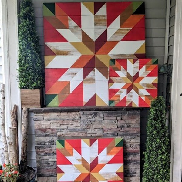 Barn Quilts - Etsy