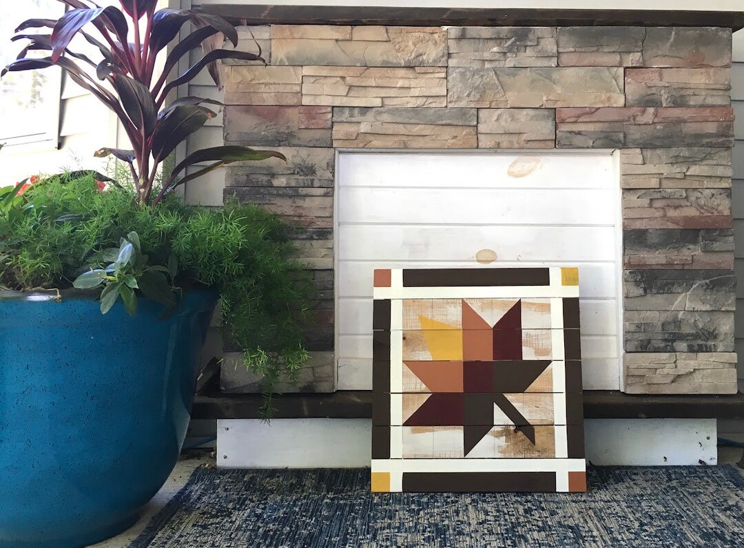 Barn Quilt Pattern, Barn Quilt Pattern, Barn Quilt Instructions, Barn ...