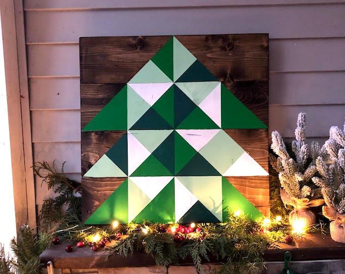 Barn Quilt Pattern, Santa, Digital Pattern, Christmas Gift, Mom Gift ...