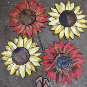 Wood Sunflower Pattern: PDF Tutorial DIY - Etsy