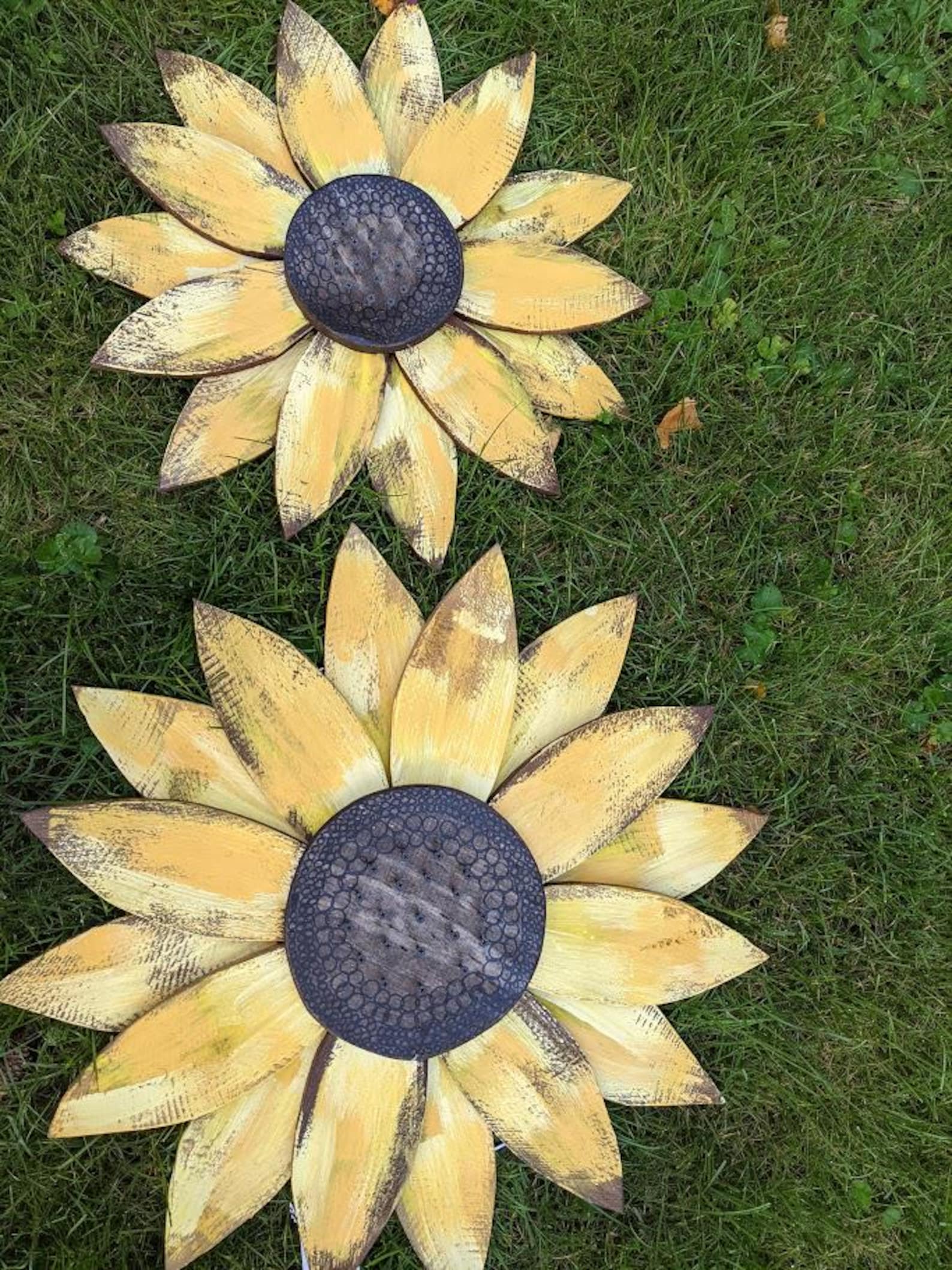 Wood Sunflower Pattern: PDF Tutorial DIY - Etsy