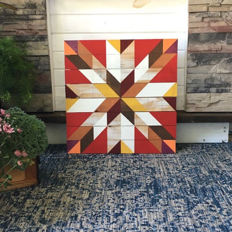Star Barn Quilt - Etsy
