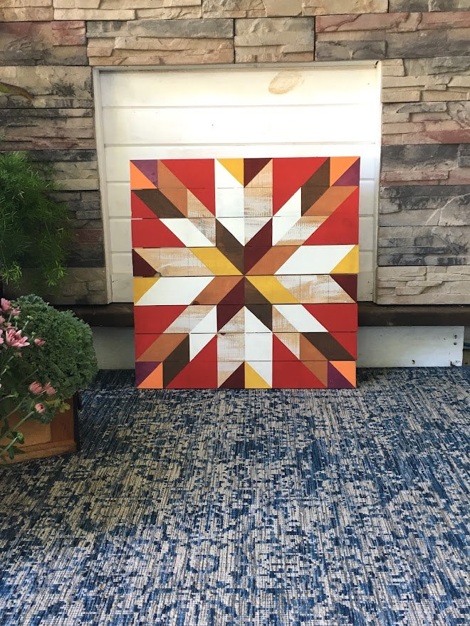 Fall Barn Quilt Pattern, Lake Street Ave, DIY Instructions (digital ...