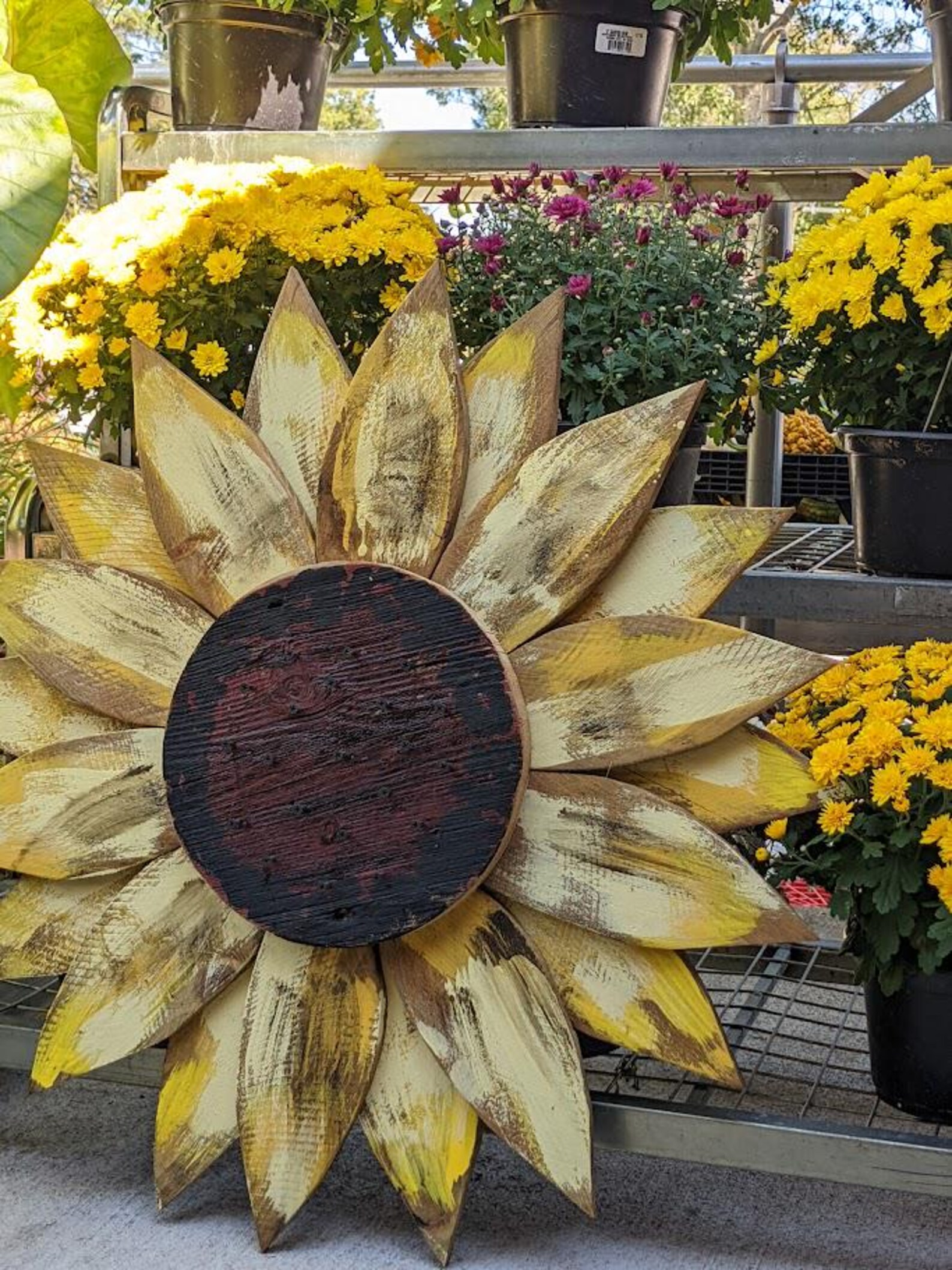 Wood Sunflower Pattern: PDF Tutorial DIY - Etsy