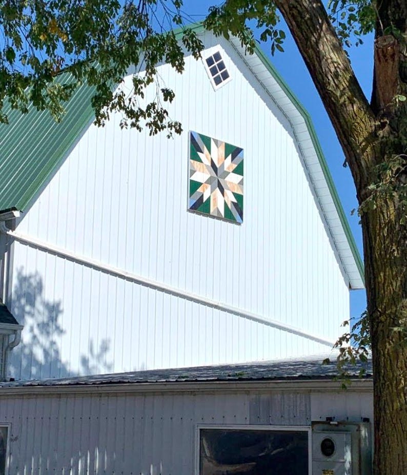 Barn Quilt Pattern, Lake Street Ave Quilt Instructions (PDF Download ...