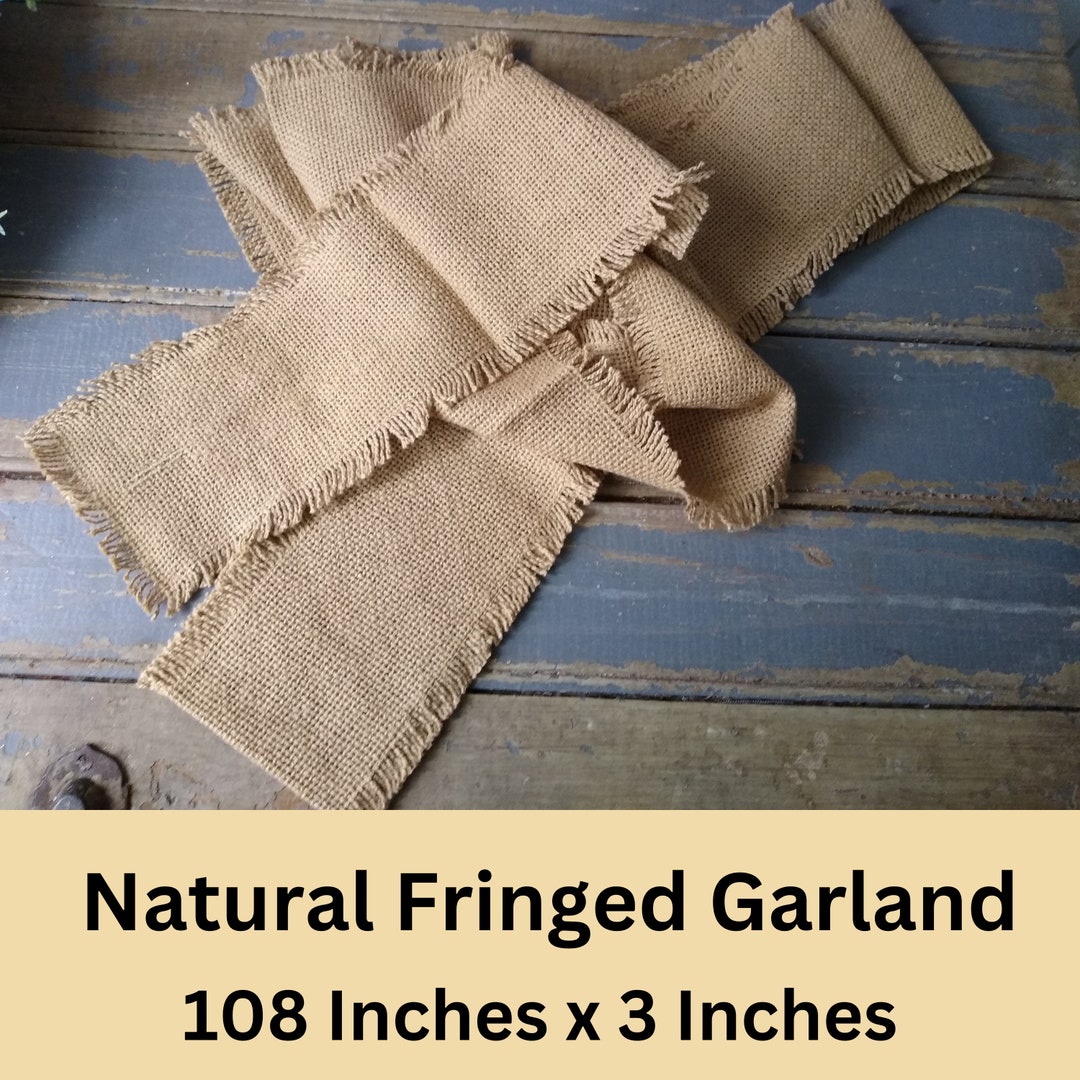 Rustic Wedding Garland, Burlap Cloth Garland, Party and Event Decor ...