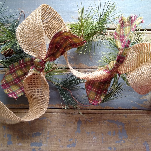 Rustic Garland - Etsy