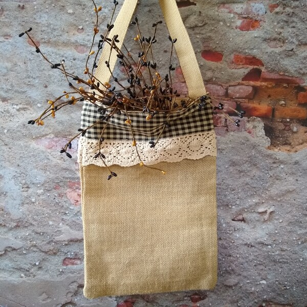 Burlap Door Hanging - Etsy