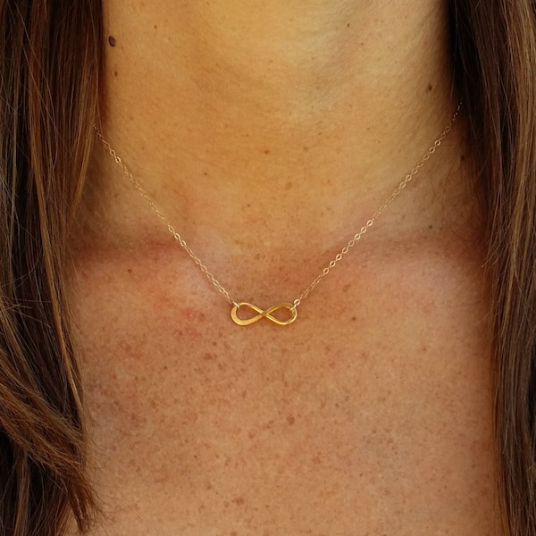Infinity Necklace - Etsy