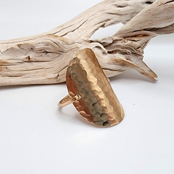 Shield Ring - Etsy