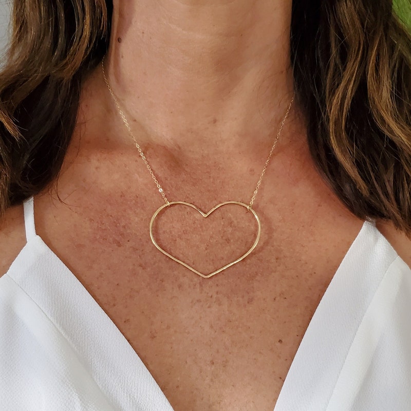 Paris Necklace Heart - Etsy