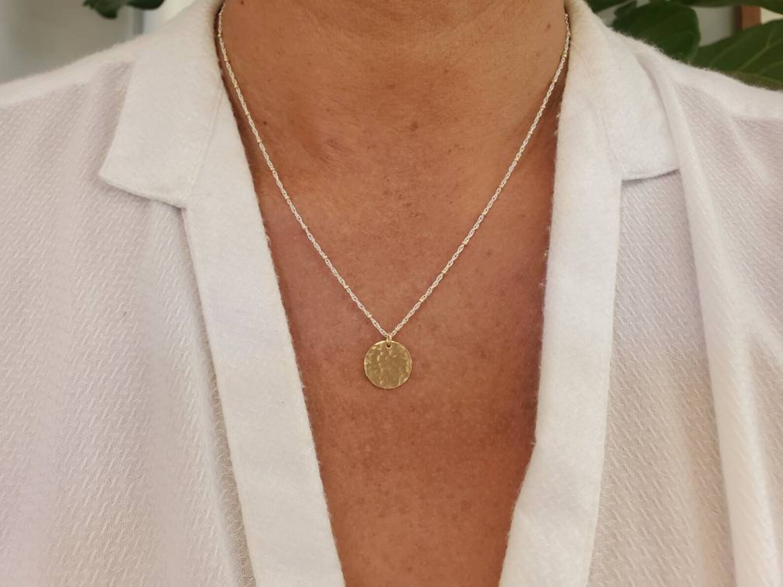 Double Necklace Set, Set of 2, Gold and Silver, Mixed Metal, Two ...