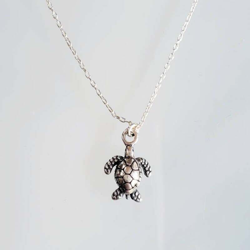 Turtle Necklace - Etsy