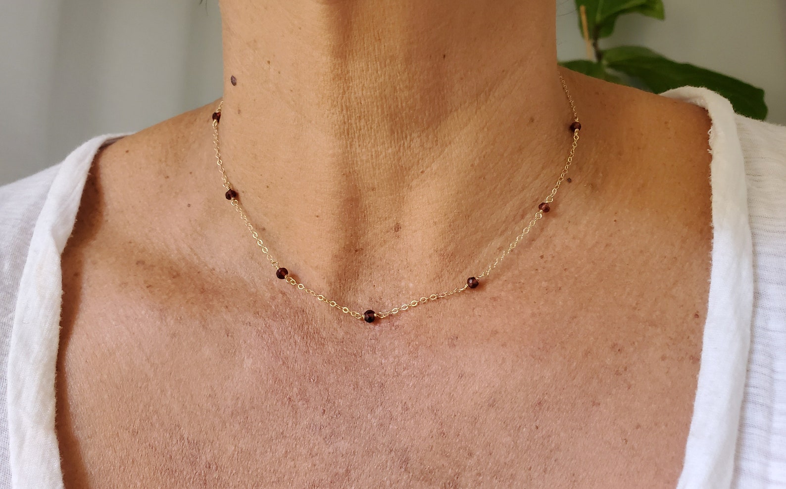 Double Necklace Set Set of 2 Pearl Gold Silver Two - Etsy