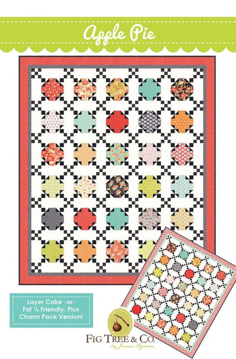 Apple Pie Quilt Pattern by Fig Tree & Co. - Etsy