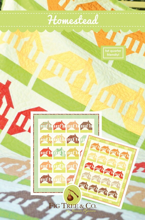 Homestead Quilt Pattern by Fig Tree Quilts - Etsy