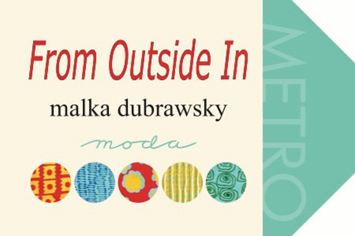 From Outside in by Malka Dubrawsky for Moda Fabrics, 2323815 - Etsy