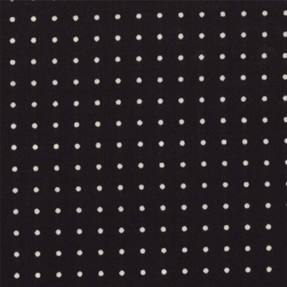 Comma Periods by Moda Fabrics Zen Chic Black and White | Etsy