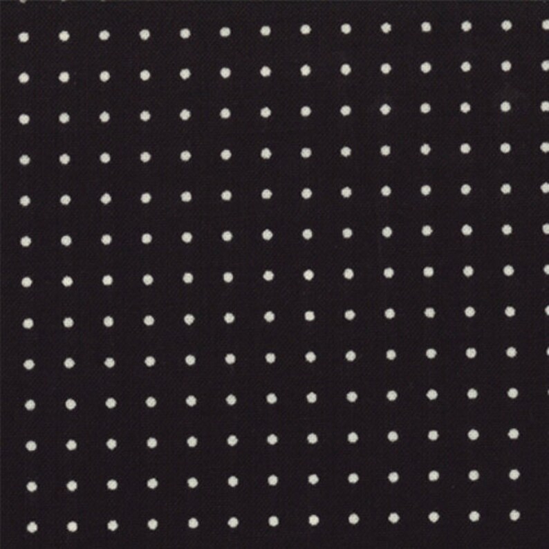 Comma Periods by Moda Fabrics Zen Chic Black and White - Etsy