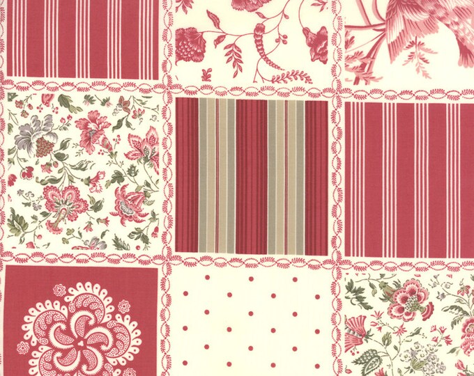 French General Favorites by MODA Fabrics, Fabric Yardage, Cheater ...