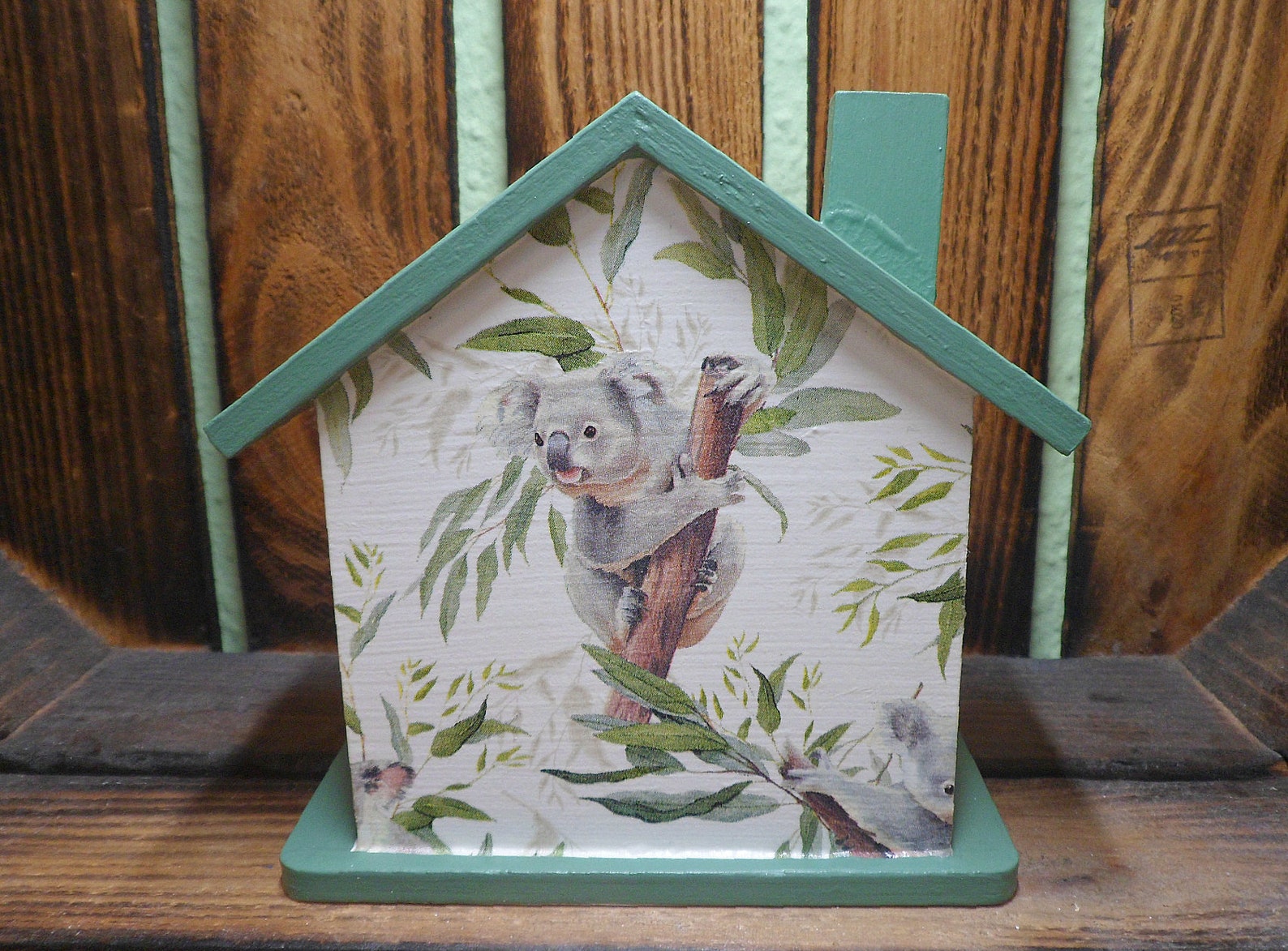 Money Box House With Koala Personalized 15 X 8 X 14.5 Cm - Etsy