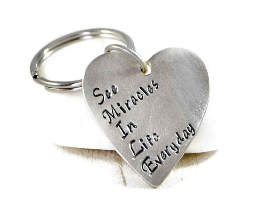 Personalized Keychain for Women, Gift for Her, Engraved Keychain, High ...